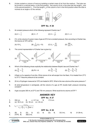 Dpp 01 gaseous_state_jh_sir-3583 | PDF