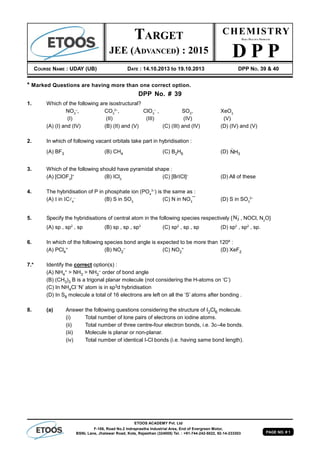 Dpp 04 chemical_bonding_jh_sir-4167 | PDF