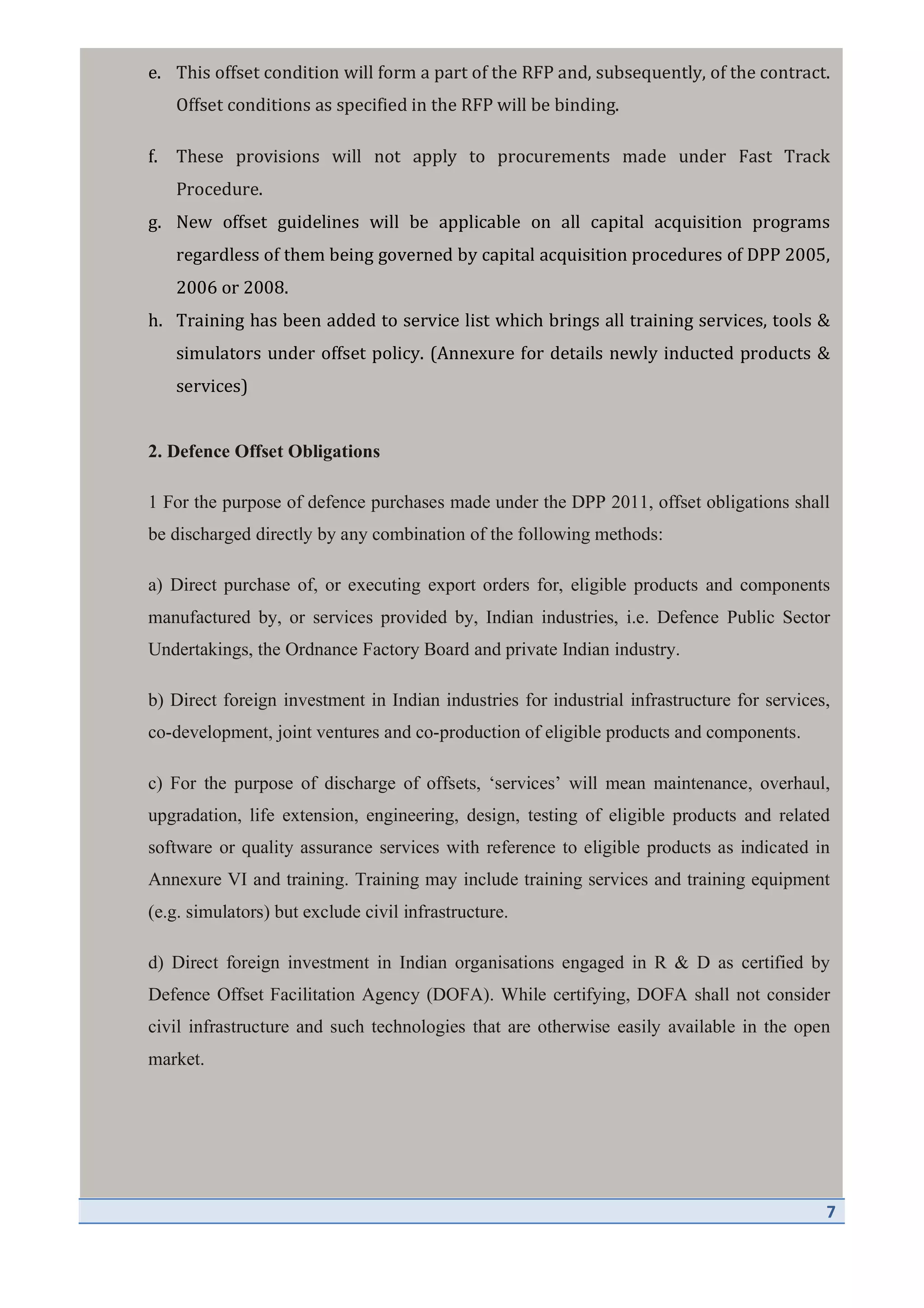 DPP and its Impact on Indian Aerospace & Defence Industry | PDF