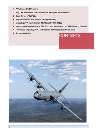 DPP and its Impact on Indian Aerospace & Defence Industry | PDF