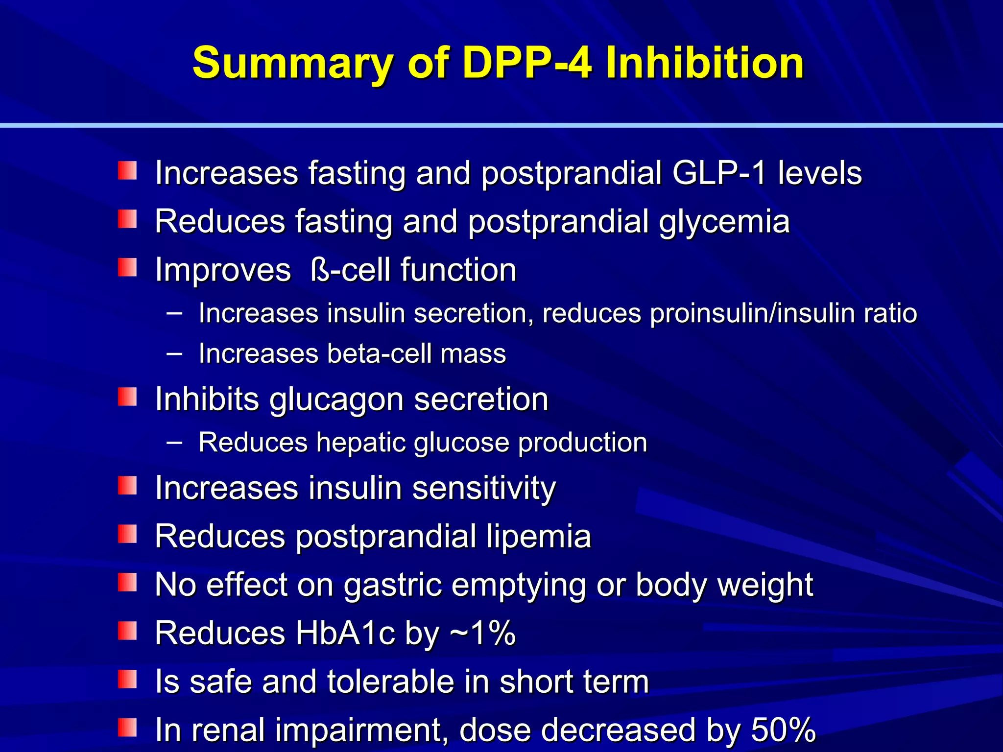 Dpp4 inhibitors | PPT