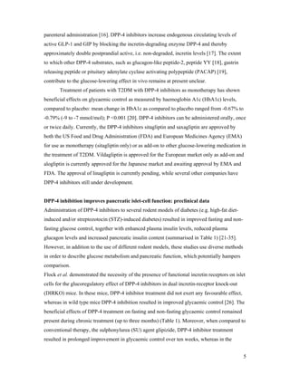 Dpp4 beta cell preservation | PDF