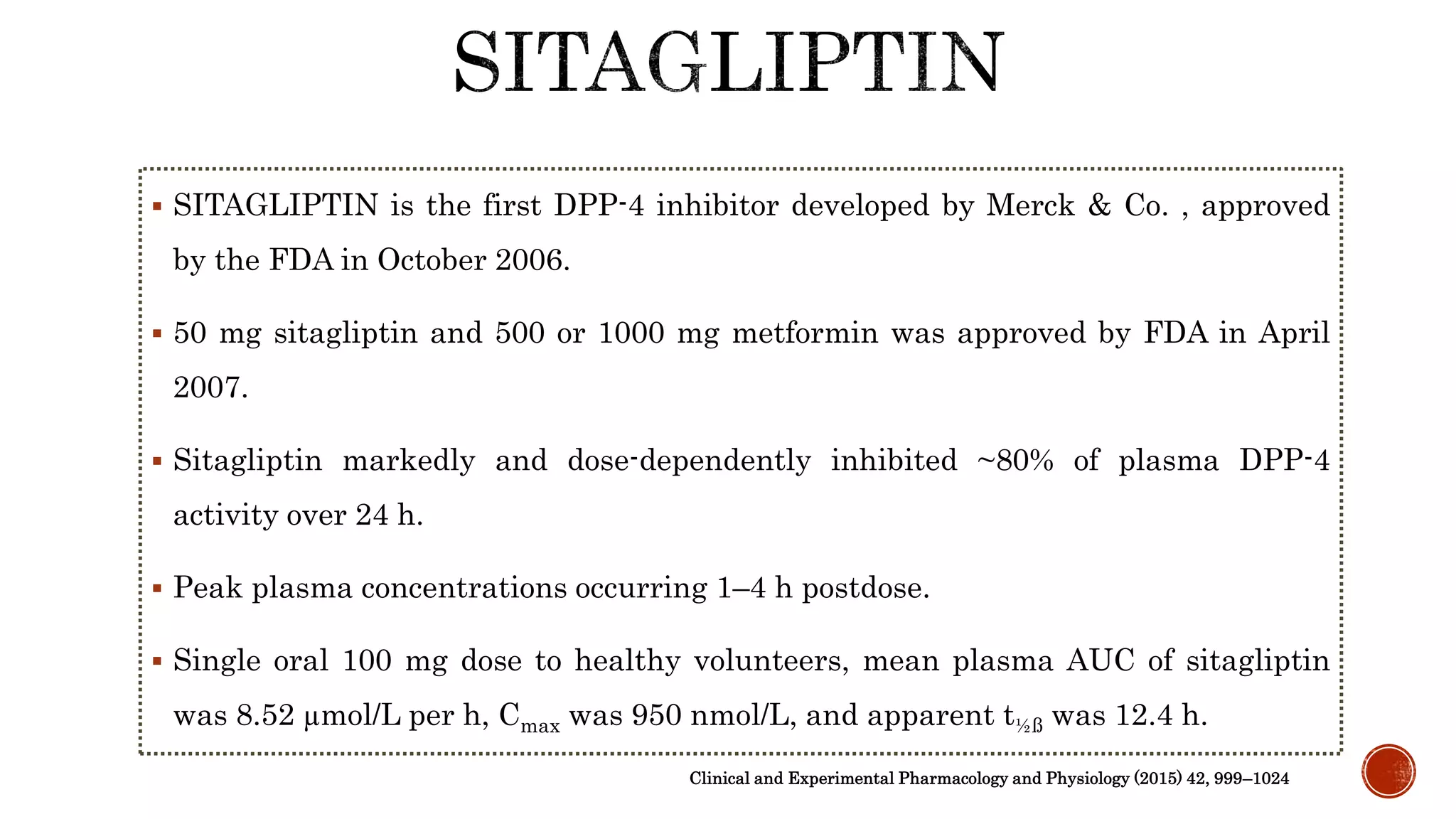 Dpp 4 inhibitors | PPTX