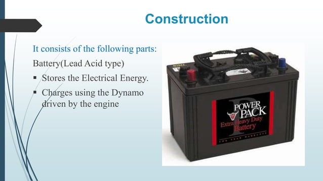 Battery Ignition System | PPTX