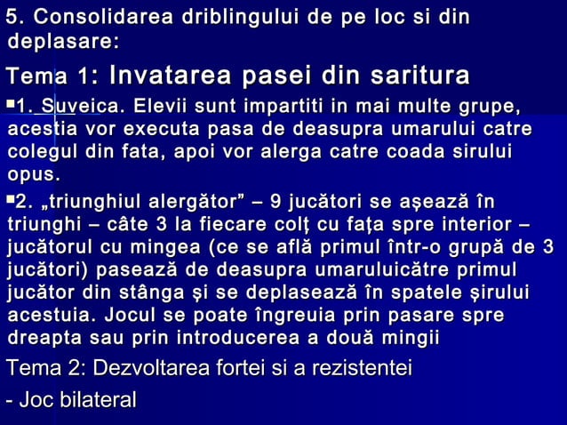 Proiect de lectie | PPT