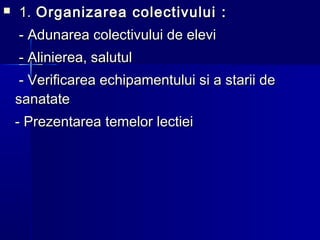 Proiect de lectie | PPT