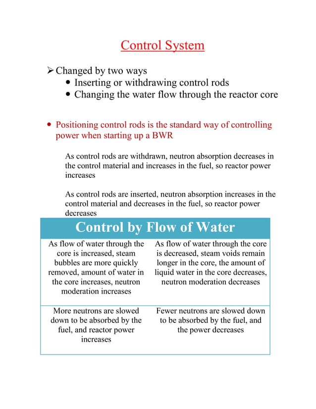 BOILING WATER REACTOR | PDF