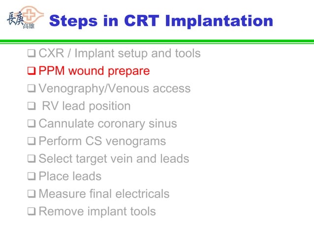 Pre-Procedural Preparation and CRT Implantation Tips and Tricks | PDF ...