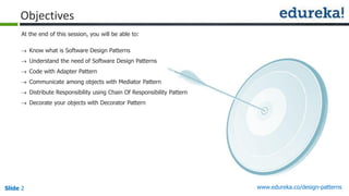Webinar on Design Patterns titled 'Dive into Design Patterns' | PDF ...