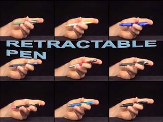 retractable pen structure | PPTX