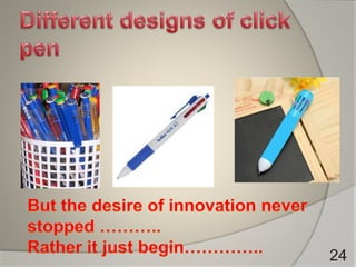 retractable pen structure | PPTX