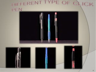 retractable pen structure | PPTX