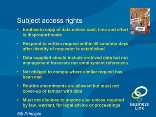 Data Protection Act presentation | PPSX