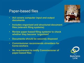 Data Protection Act presentation | PPSX