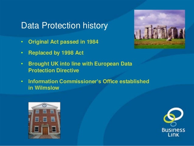 Data Protection Act presentation