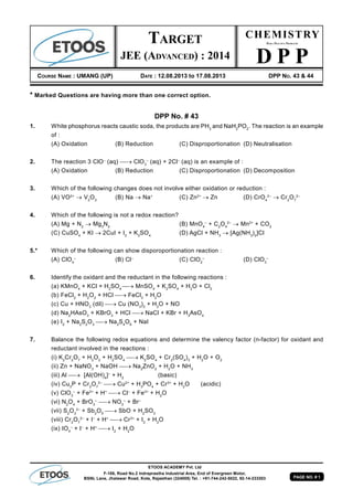 Dpp volumetric analysis_jh_sir-3593 | PDF | Chemistry | Science