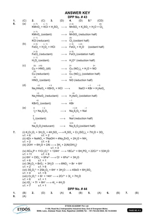 Dpp volumetric analysis_jh_sir-3593 | PDF | Chemistry | Science
