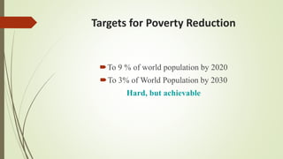 Development and poverty reduction | PPTX