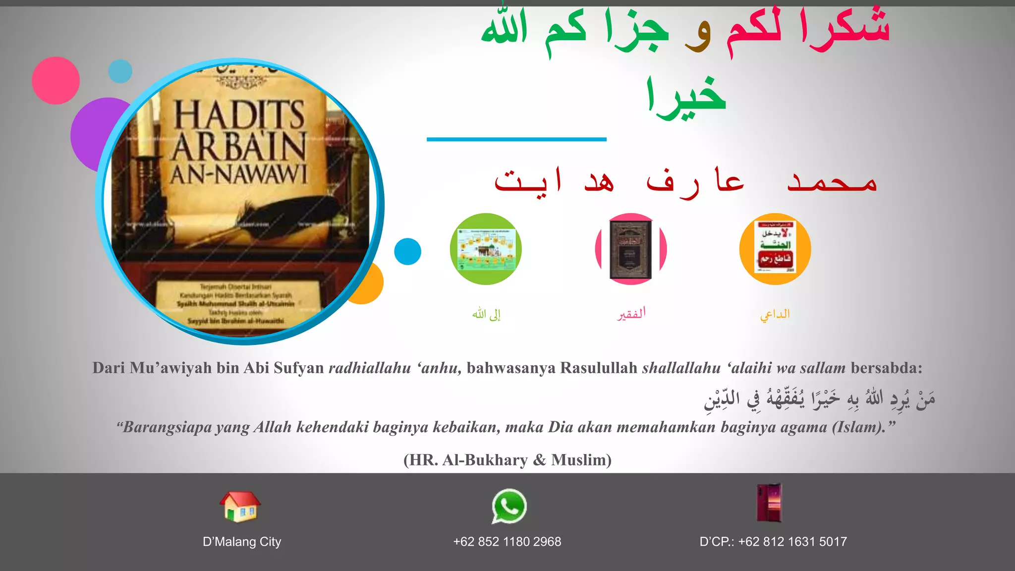 D'Present 40 Hadits An-Nawawy - 01.pptx