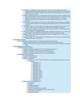 CEQ Annual FOIA 2002 Report | PDF