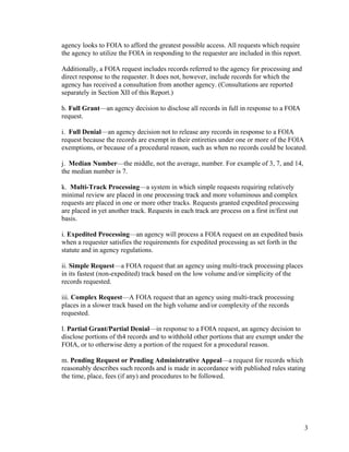 CEQ Annual FOIA 2008 Report | PDF