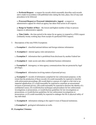 CEQ Annual FOIA 2008 Report | PDF