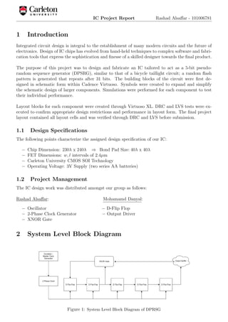 DPRSG IC Design | PDF