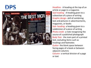 Double page spread | PPT