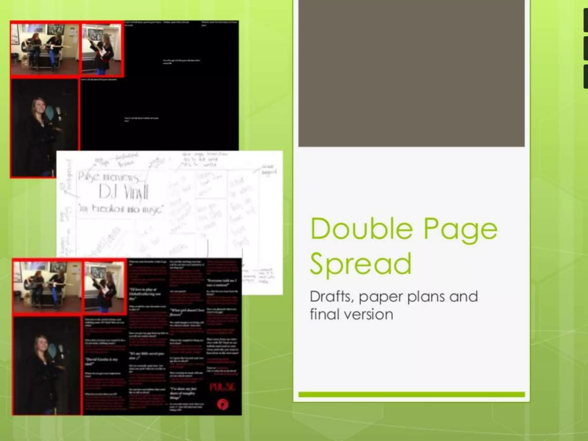 Double Page Spread Planning | PPTX