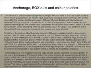 Music magazine Double-page analysis (NME, VIBE and Billboard) AS Media ...