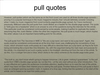 Music magazine Double-page analysis (NME, VIBE and Billboard) AS Media ...