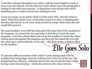 Dps analysis | PPTX | Desktop Publishing | Computer Software and Applications