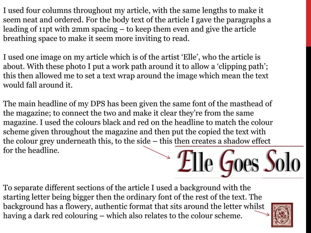 Dps analysis | PPTX | Desktop Publishing | Computer Software and Applications