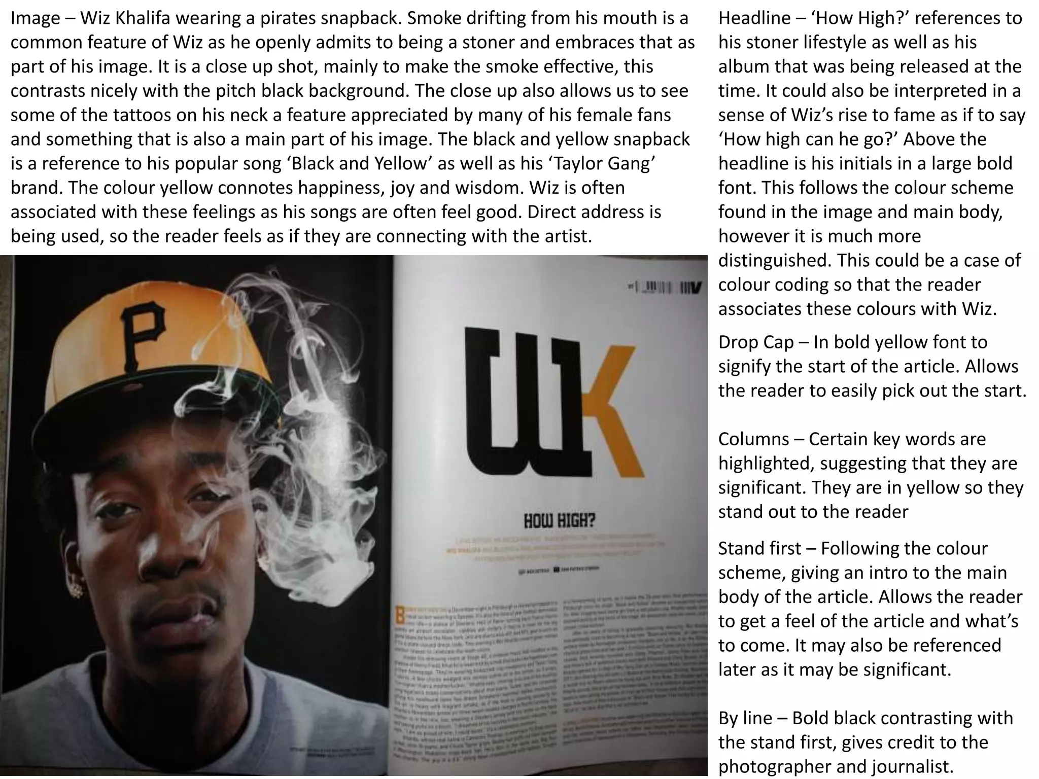 Dps analysis VIBE Magazine | PPTX