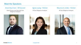 Data Privacy and IP Due Diligence | PDF