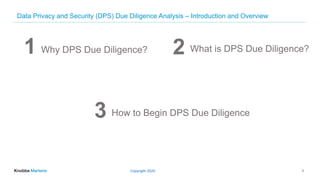 Data Privacy and IP Due Diligence | PDF