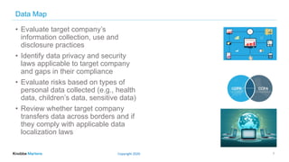 Data Privacy and IP Due Diligence | PPT