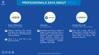 DDoS Protection System DPS | PDF