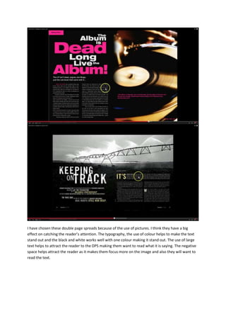 Dps examples | DOCX | Art and Photography | Books and Literature