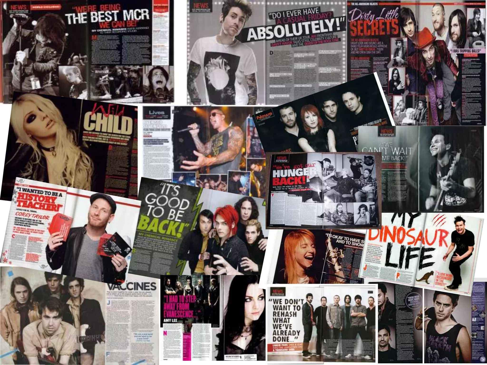 Mood Board for DPS music magazine | PPT