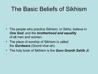 DP & Sikhism | PPT