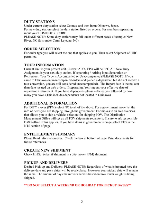 Dps instructions okinawa | PDF | Business | Business and Finance