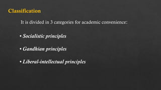 Directive Principles of State Policy | PDF