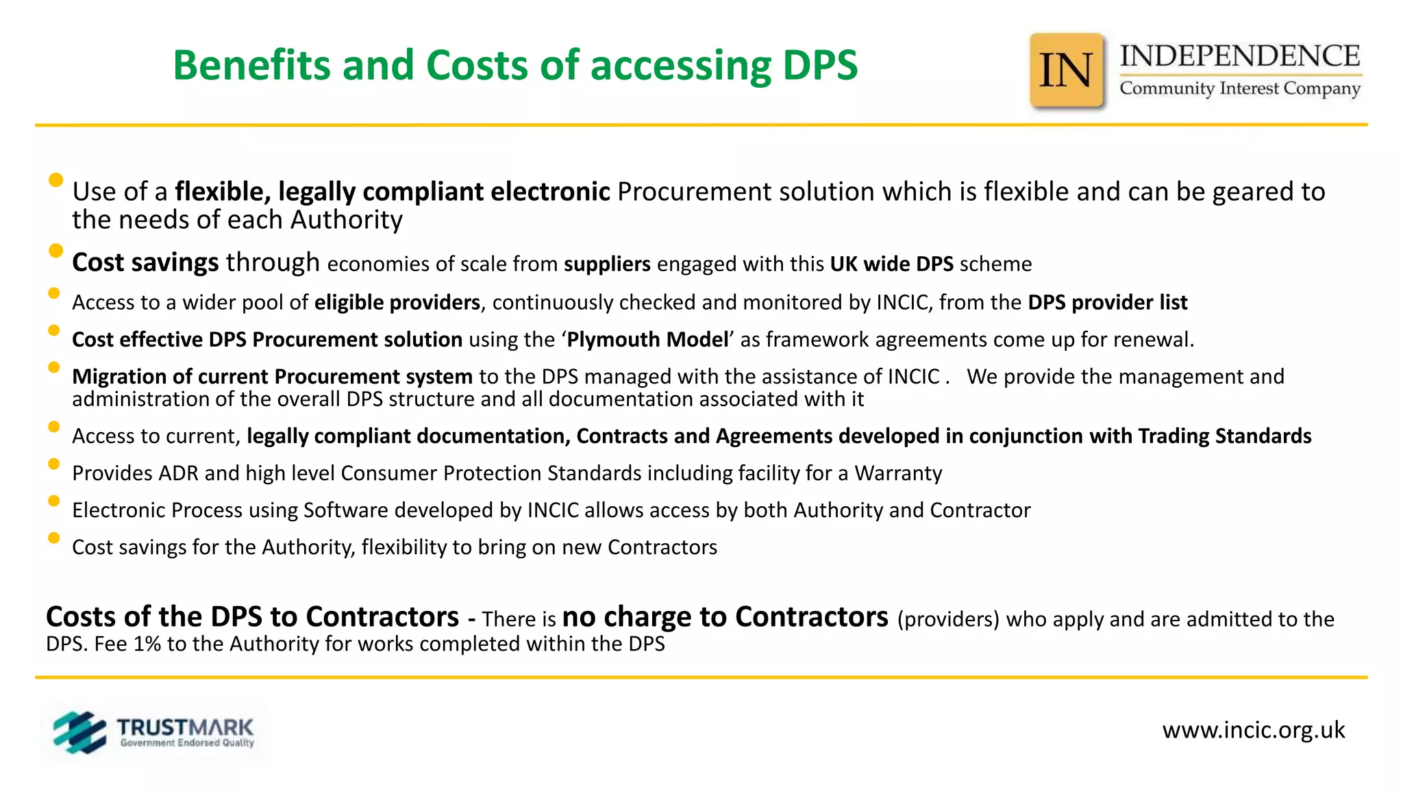 Dynamic Purchasing System (DPS) | PPTX