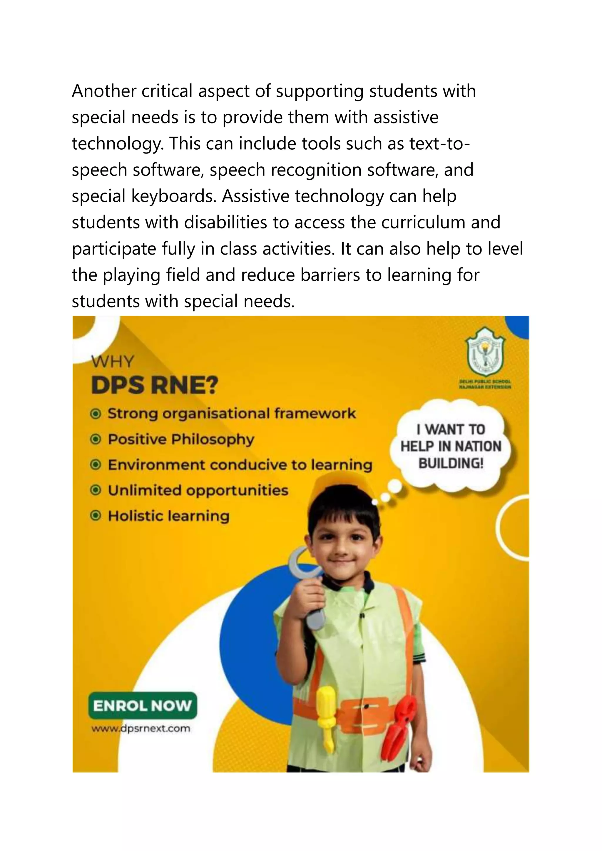 Supporting Students with Special Needs in the Classroom | PPTX