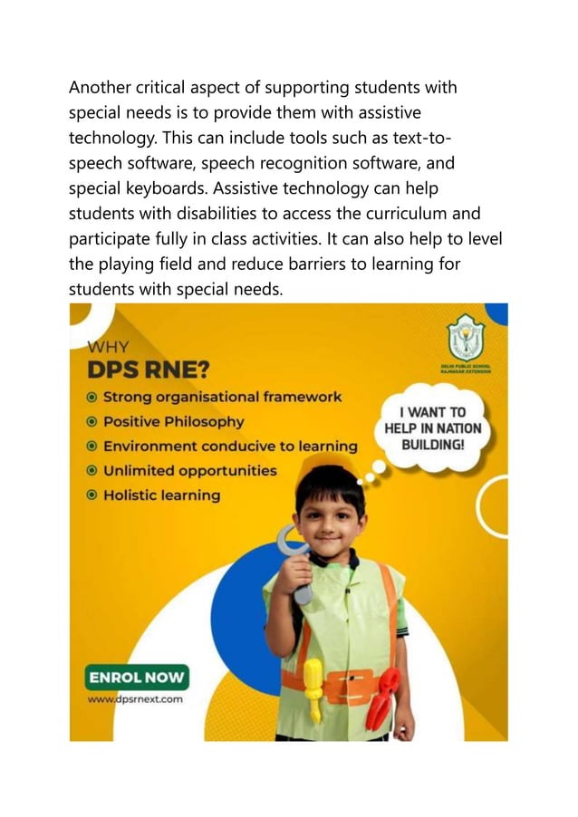 Supporting Students with Special Needs in the Classroom | PPTX