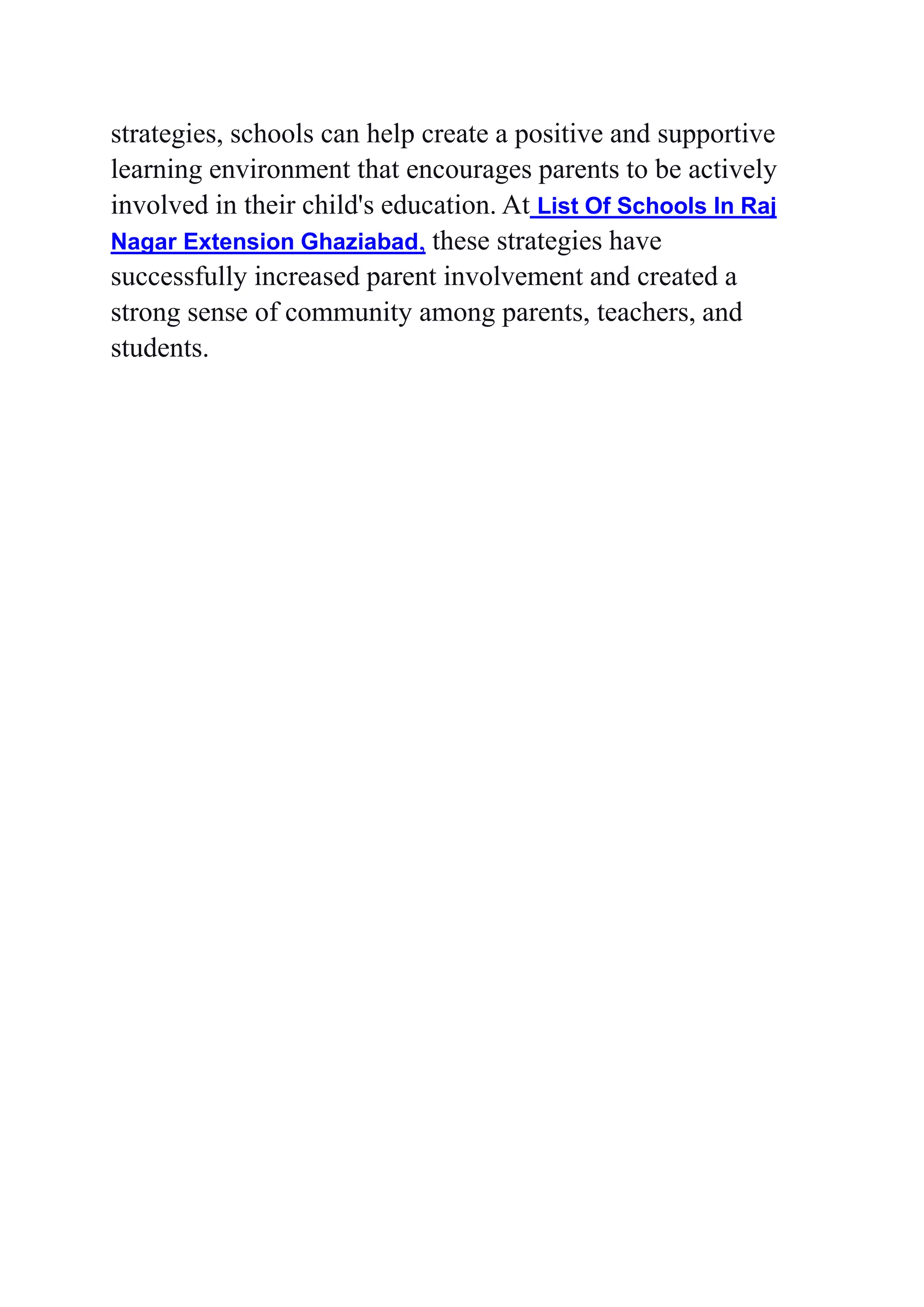 Strategies for Encouraging Parent Involvement in Education | PPTX