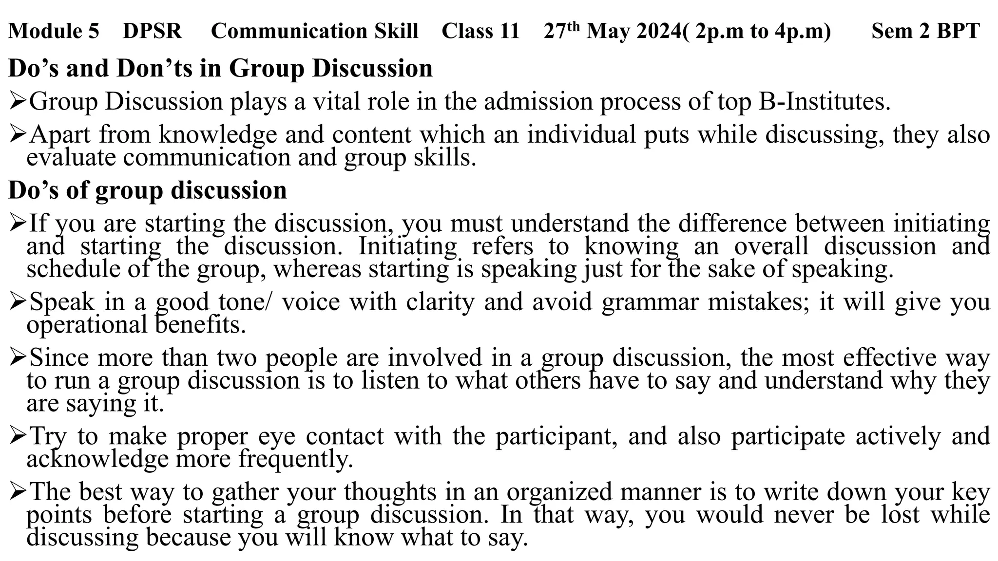 DPSR University Communication Skills Module 1 Sem 2.pptx