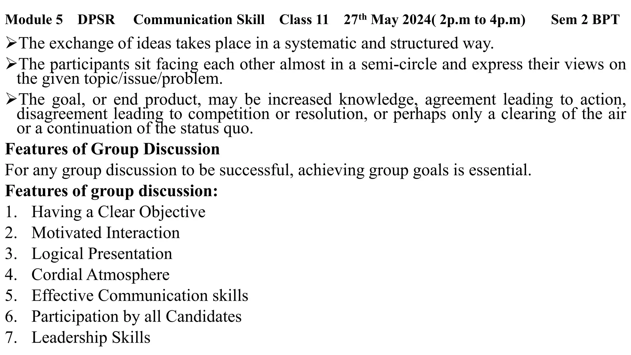 DPSR University Communication Skills Module 1 Sem 2.pptx