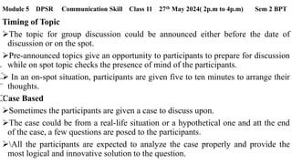 DPSR University Communication Skills Module 1 Sem 2.pptx